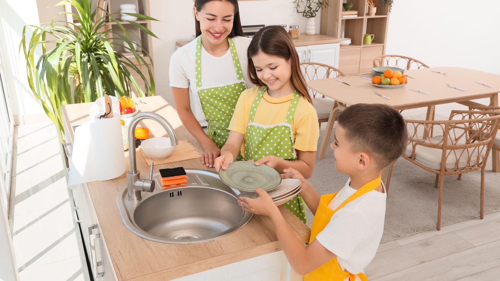 The Smart Way to Get Kids Involved in Kitchen Cleanup - Usefulideas